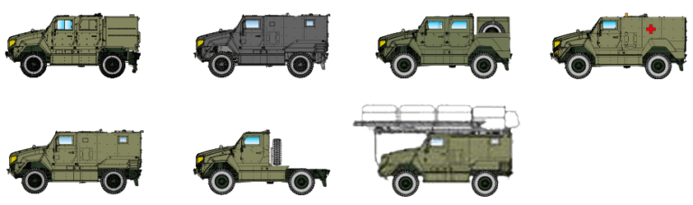 MTV - Medium Tactical Vehicle 4x4 - IDV Iveco Defence Vehicles