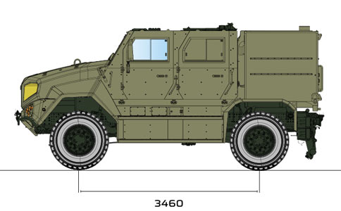 MTV - Medium Tactical Vehicle 4x4 - IDV Iveco Defence Vehicles