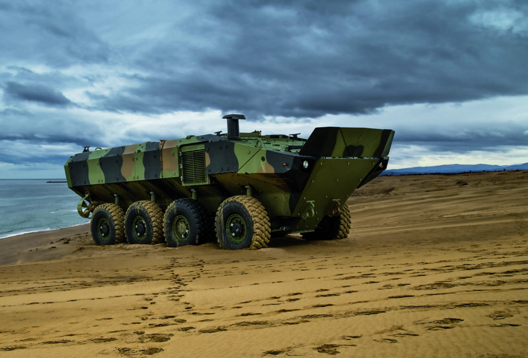IDV is present at Seafuture 2023 with the Amphibious Armoured Vehicle ...