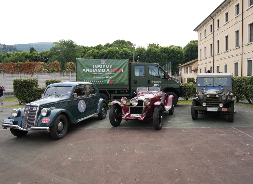 1000 Miglia 2025: a triumphant arrival in Brescia for the three Italian ...