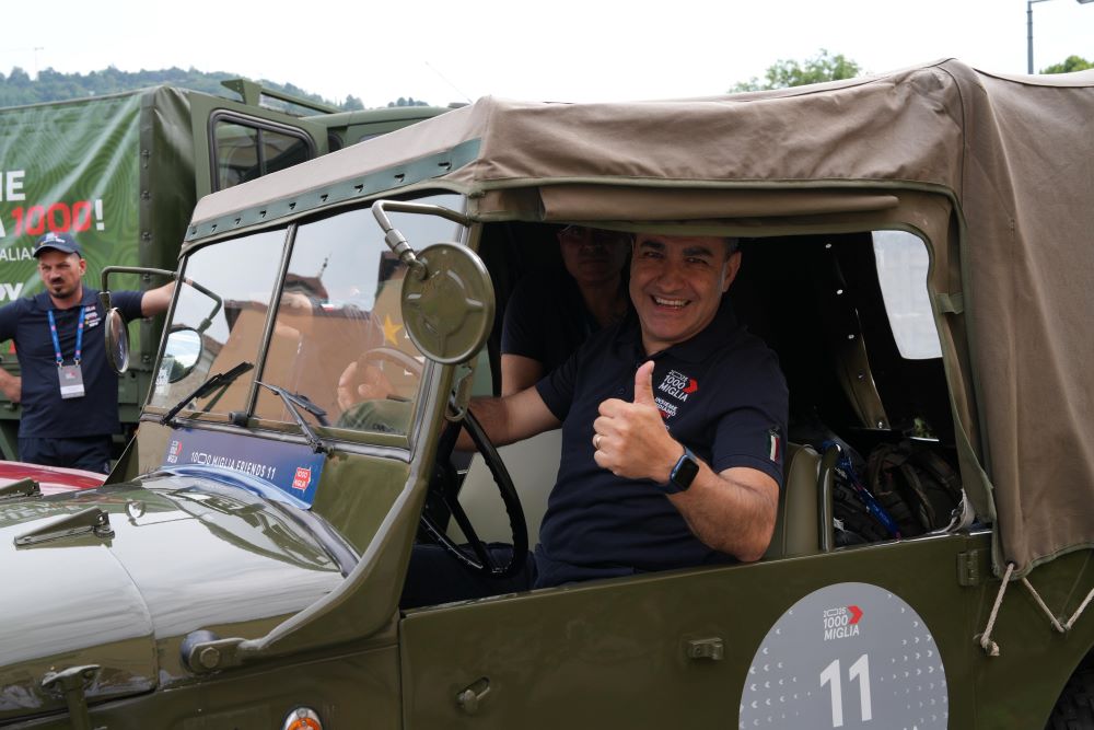 1000 Miglia 2025: a triumphant arrival in Brescia for the three Italian ...
